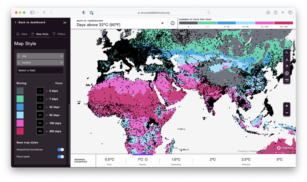 Open data & integrations · Probable Futures