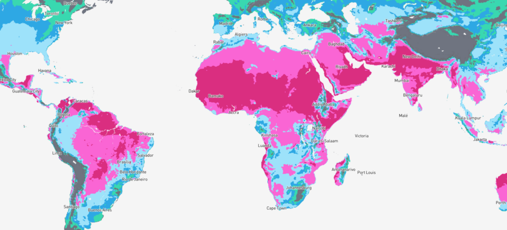 Climate maps · Probable Futures