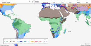 Mapping climate zones in Lebanon · Probable Futures